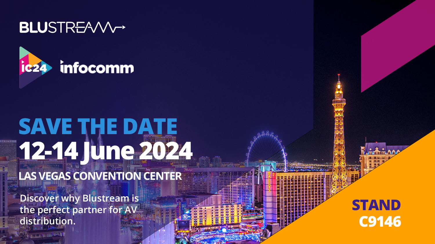 Blustream at Infocomm 2024. Blustream